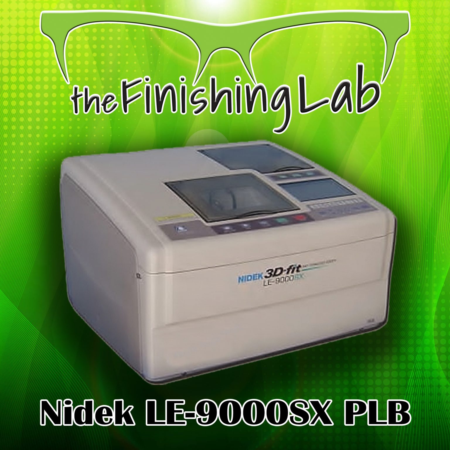 Santinelli Nidek ME-1200 PLB-8 Edger only | The Finishing Lab