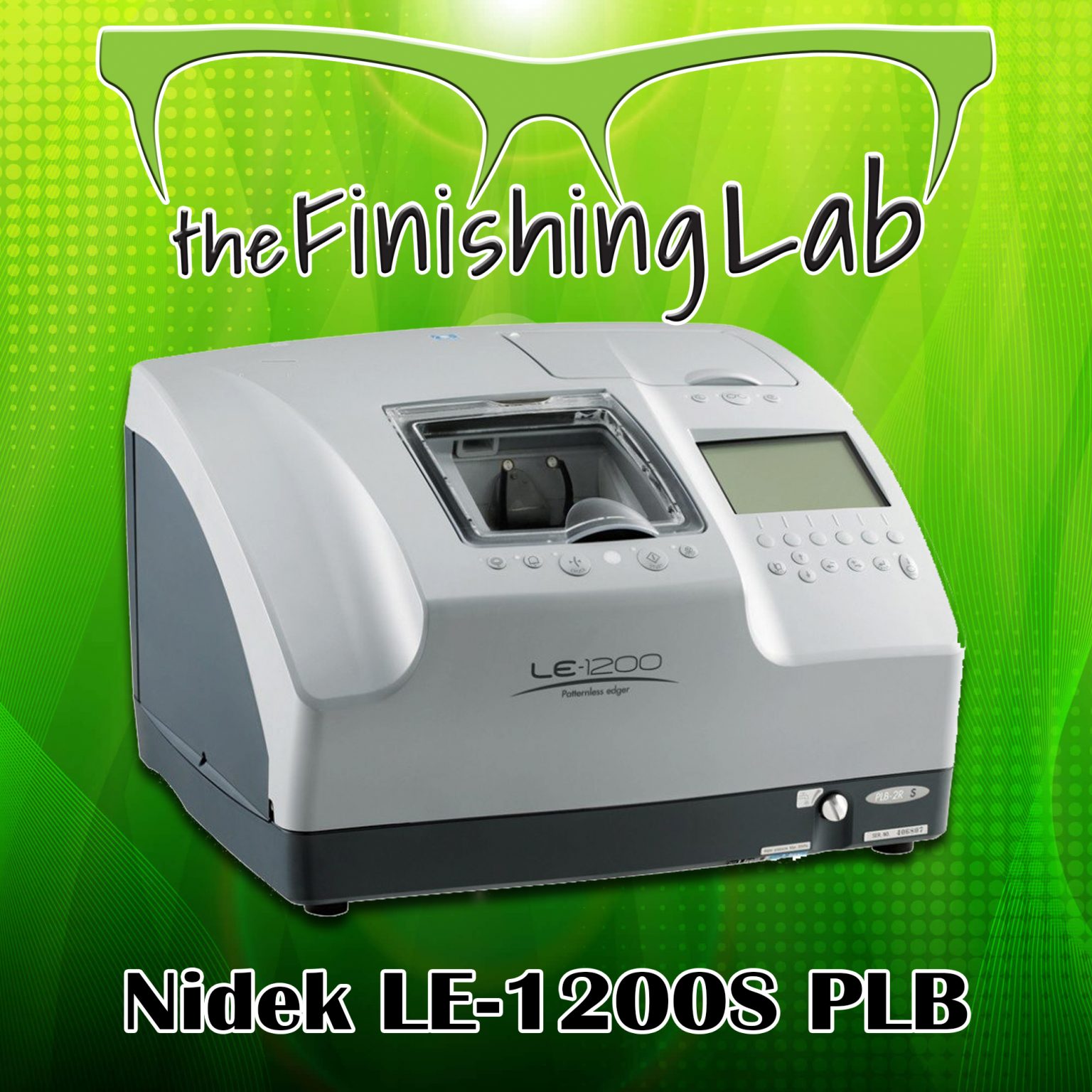 Santinelli Nidek LEX-1000 PLB-8 Edger | The Finishing Lab