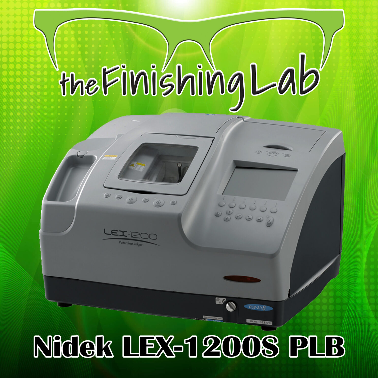 Santinelli Nidek LEX-1000 PLB-8 Edger | The Finishing Lab